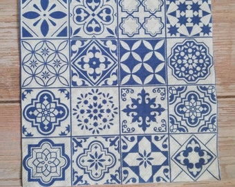 Greek Blue Tile | Etsy