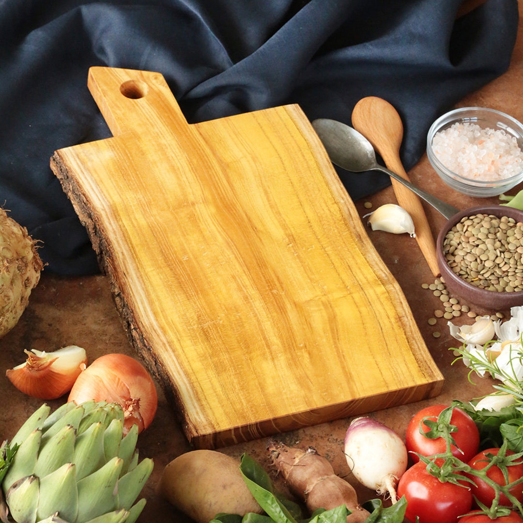 Mulberry Wood Cheese & Cutting Board - Etsy