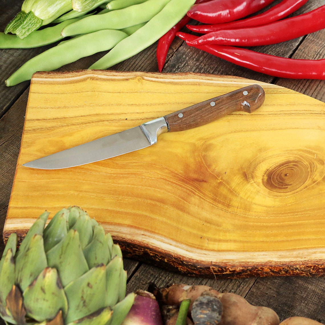 Mulberry Wood Cheese Board - Etsy