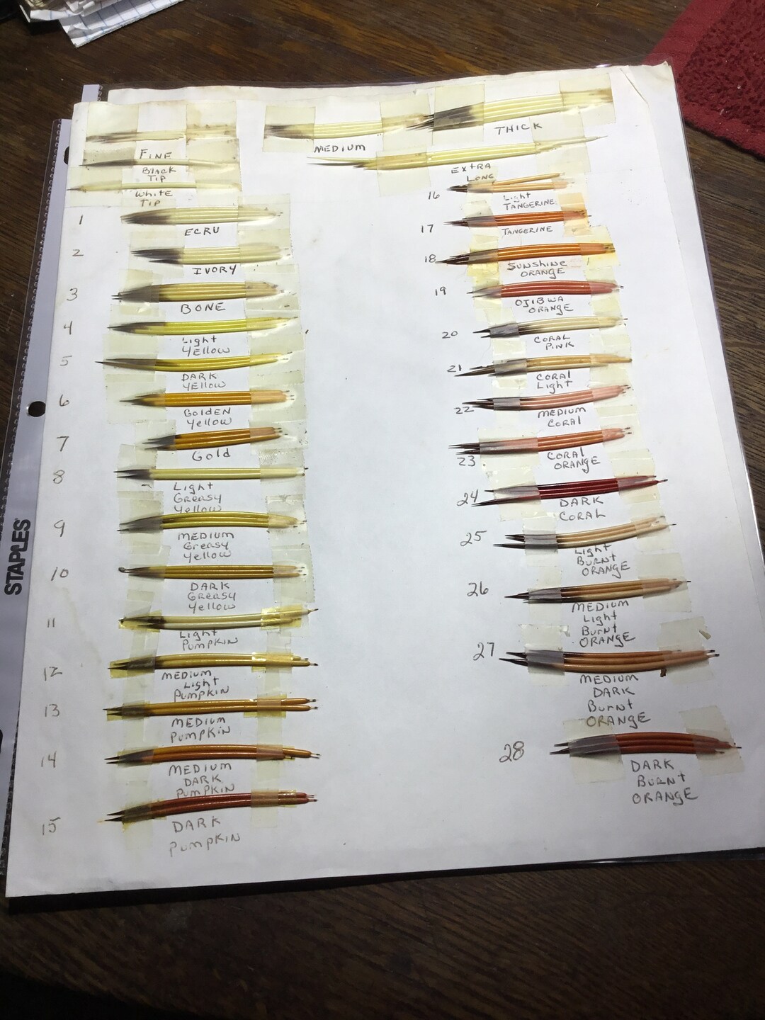 Colored Porcupine Quills 1/4 Oz. Can Match Colors to Your Project) - Etsy