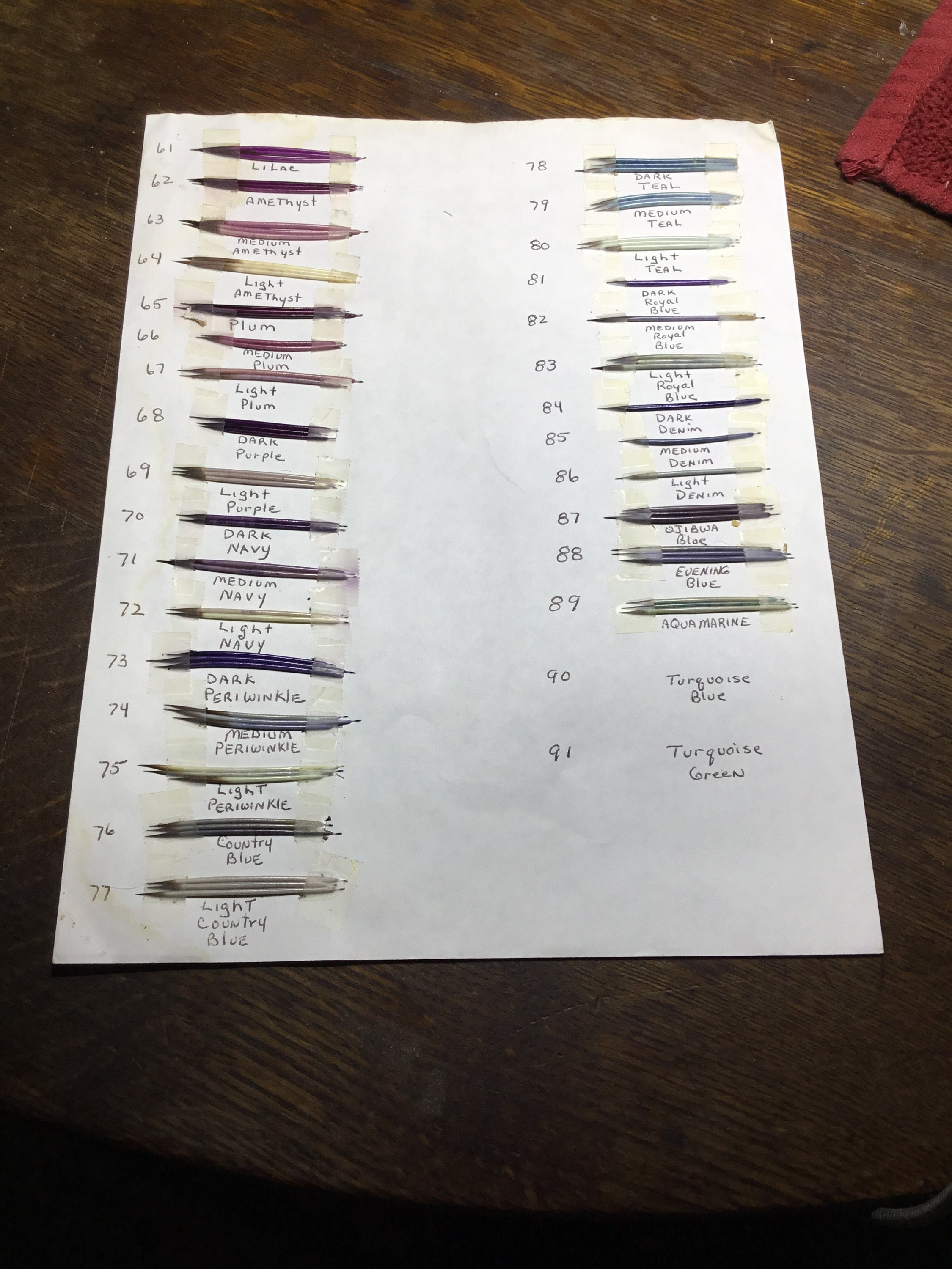 Colored Porcupine Quills 1/4 Oz. Can Match Colors to Your Project - Etsy