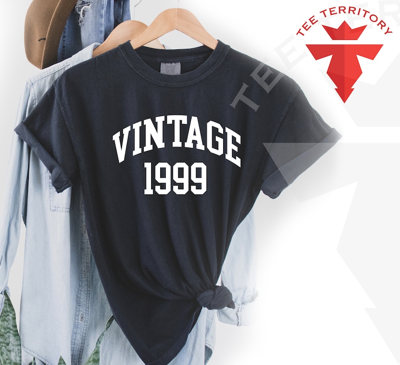 Custom Vintage Year Shirt Comfort Colors Customize Year - Etsy