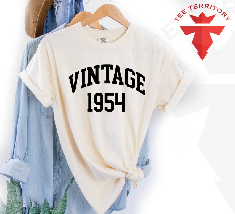 Custom Vintage Year Shirt Comfort Colors Customize Year - Etsy