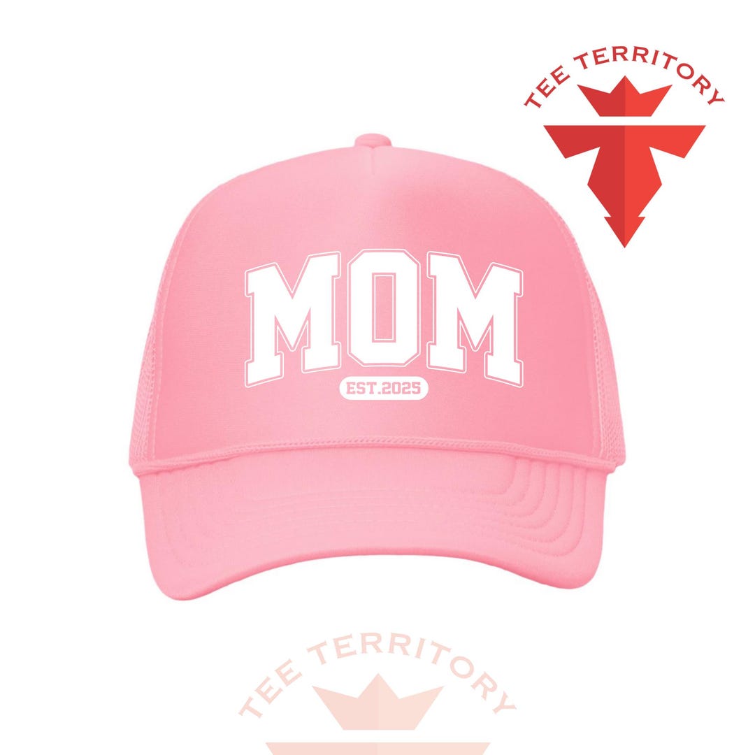 MOM Custom Year Hat, Customized Mother Hat, Mothers Day Gift Hat ...