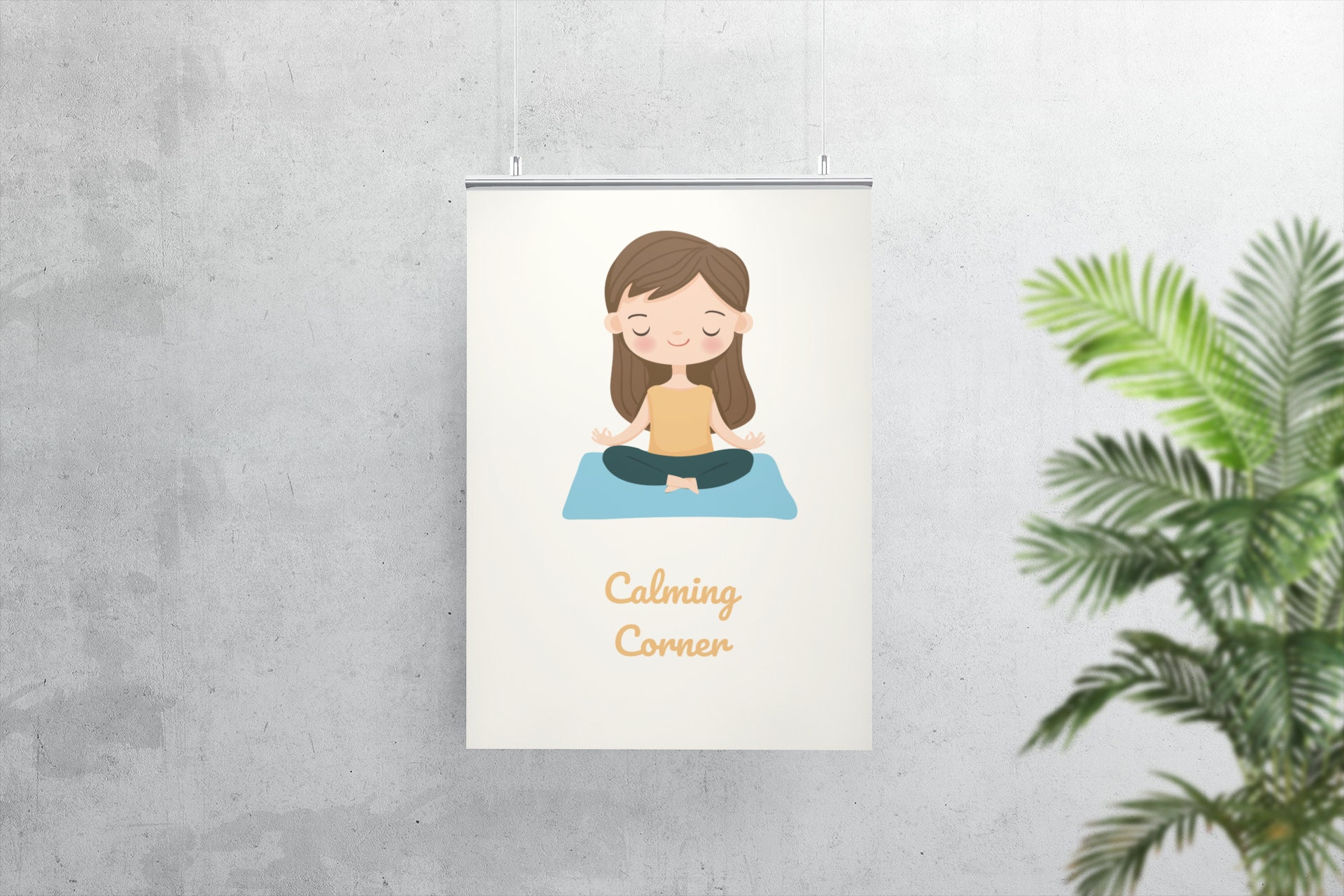 Calming Corner Digital Poster (6 Files), Time Out Poster, Calm Children ...