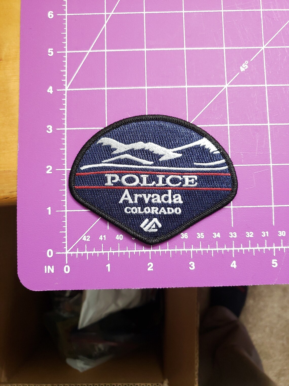 Arvada Colorado POLICE shoulder patch-New | Etsy