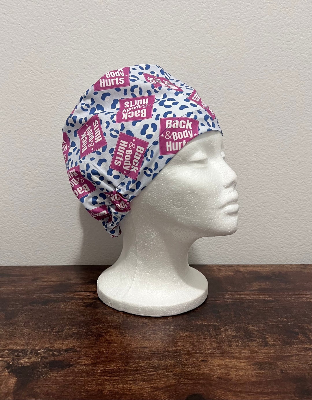 Back and Body Hurts Euro Scrub Cap - Etsy