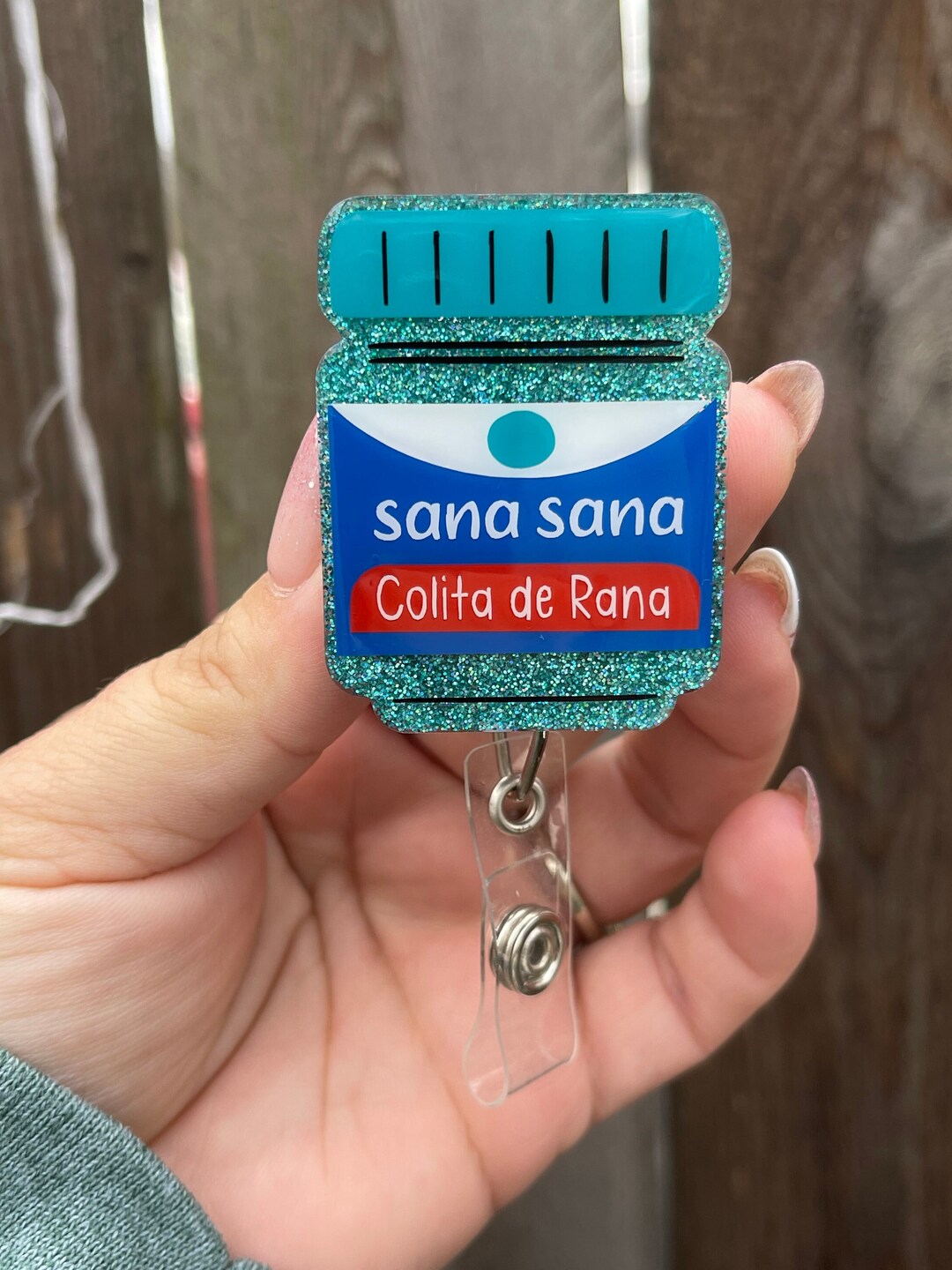 Sana Sana Badge Sana Sana Colita De Rana Hispanic Badge - Etsy