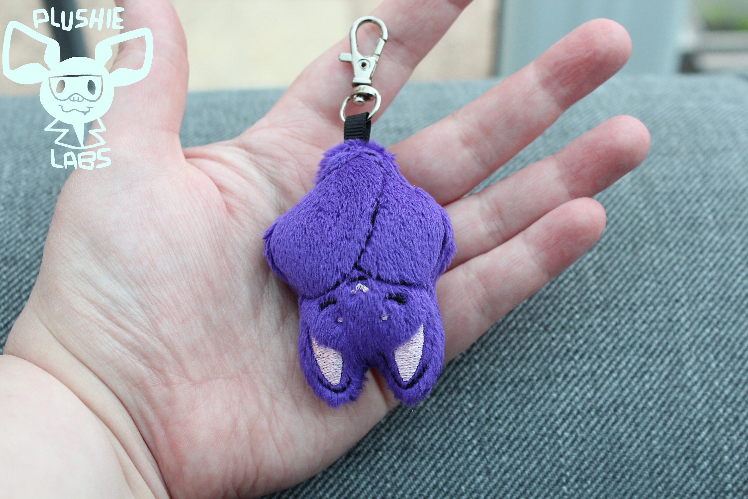 Sleepy Bat Plush Keyring Wildlife Keychain - Etsy