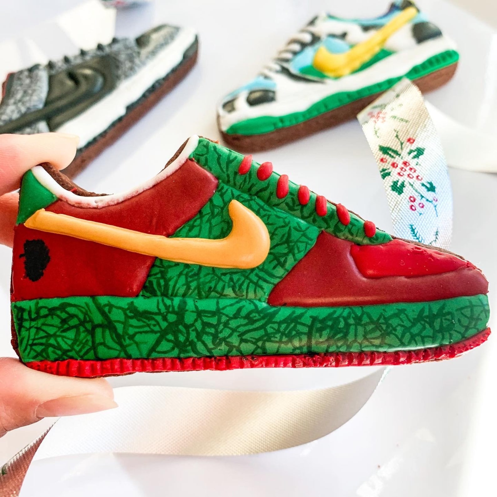 Custom Nike Shoe Sugar Cookie Set - Etsy