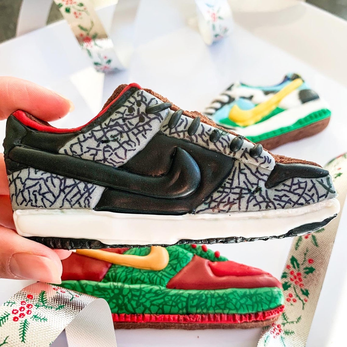 Custom Nike Shoe Sugar Cookie Set - Etsy