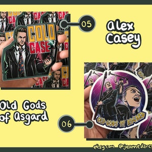 Alan Wake 2 Inspired 10x10cm Stickers - Etsy