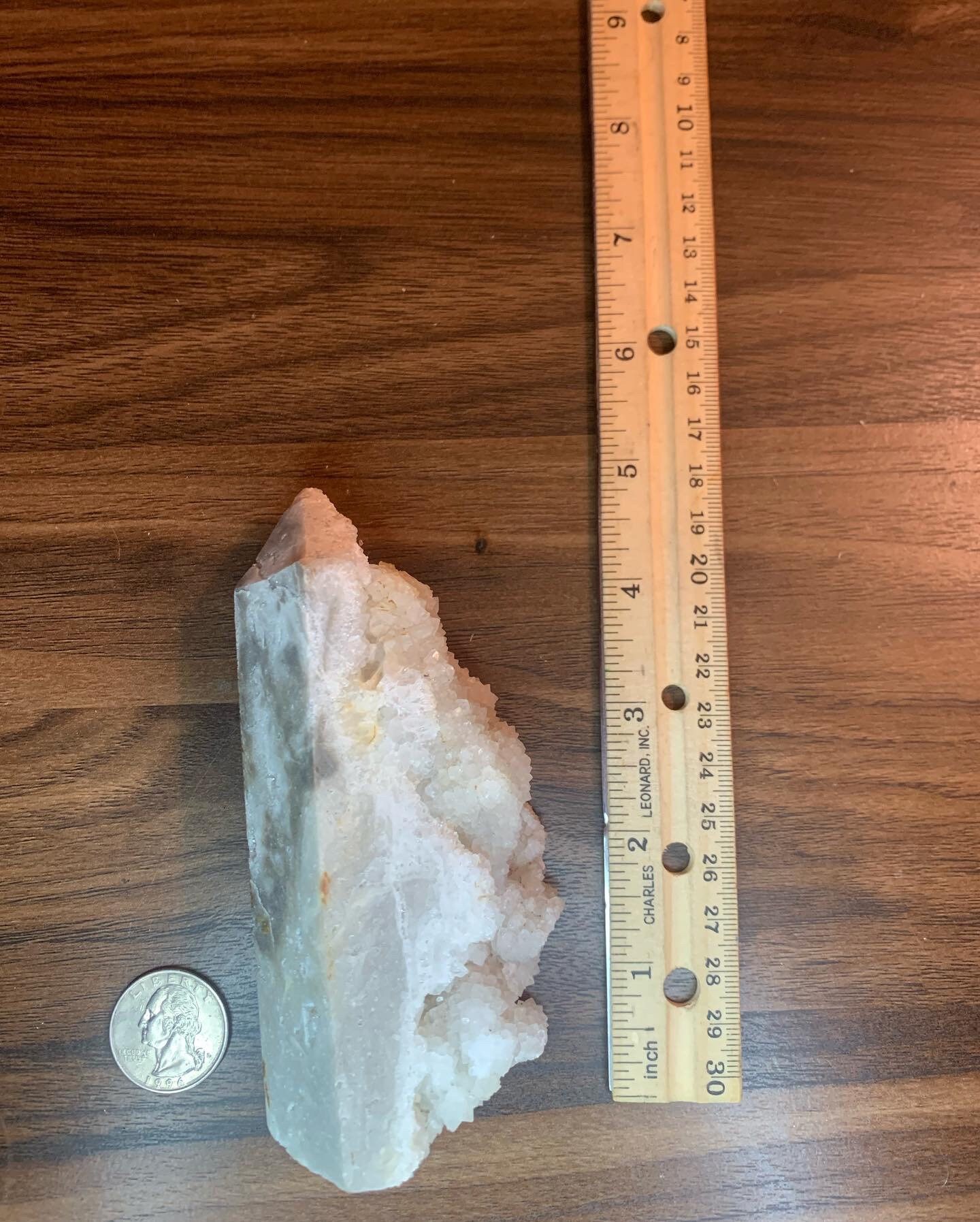 Raw White Quartz Sparkling Tower - Etsy