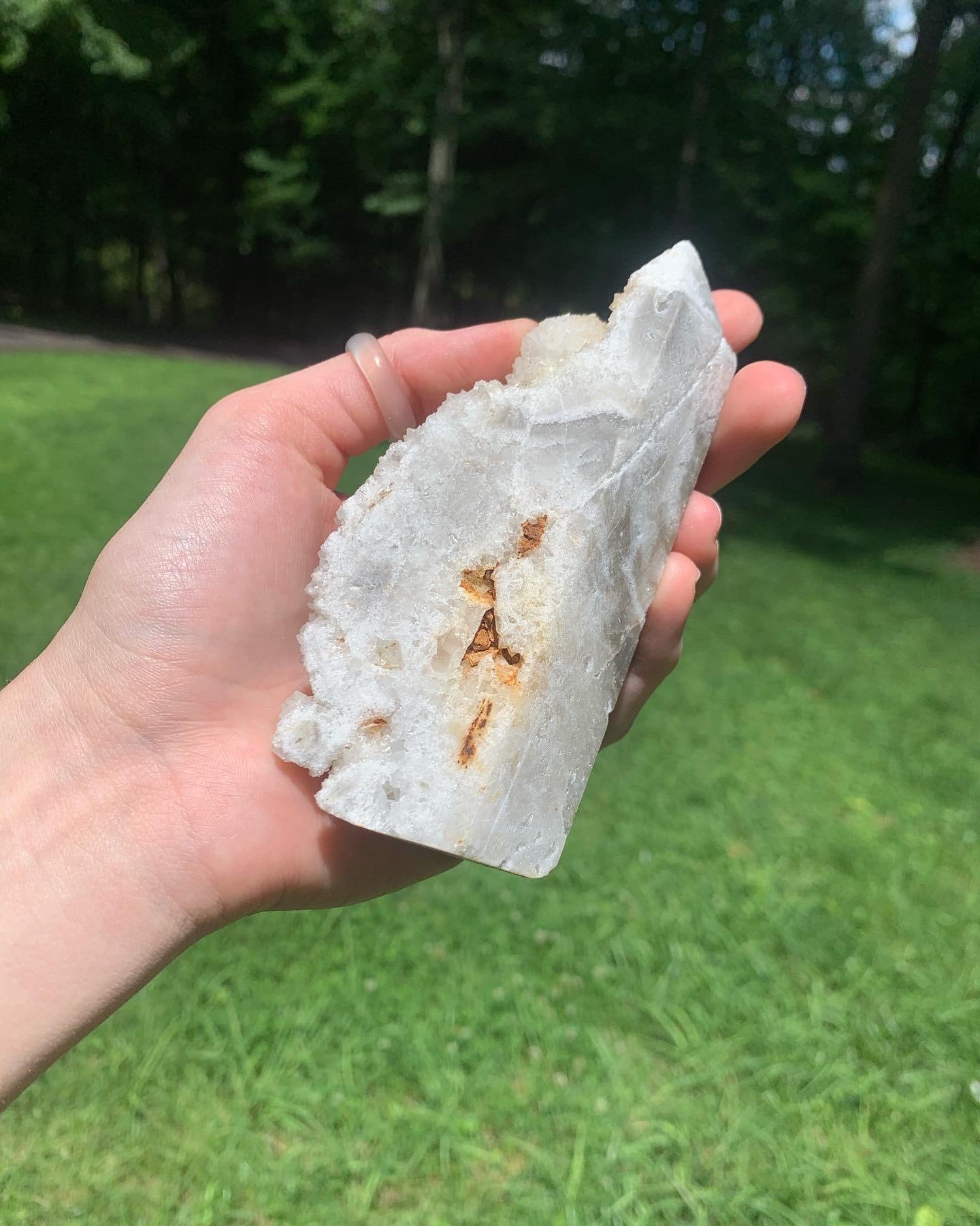 Raw White Quartz Sparkling Tower - Etsy