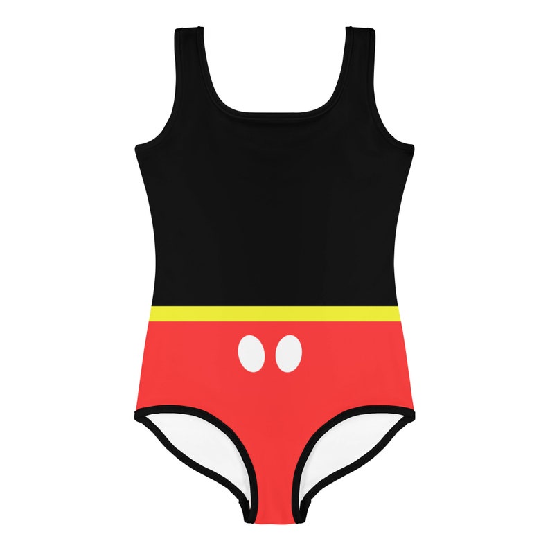 Mickey Kids Swimsuit Girls Mickey Inspired Bathing Suit Mouse One Piece ...