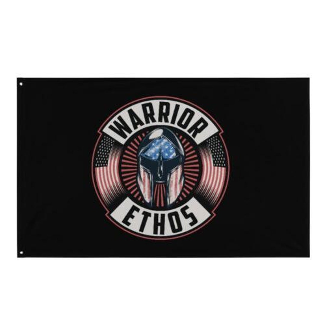Warrior Ethos - Sublimated Flag - Etsy