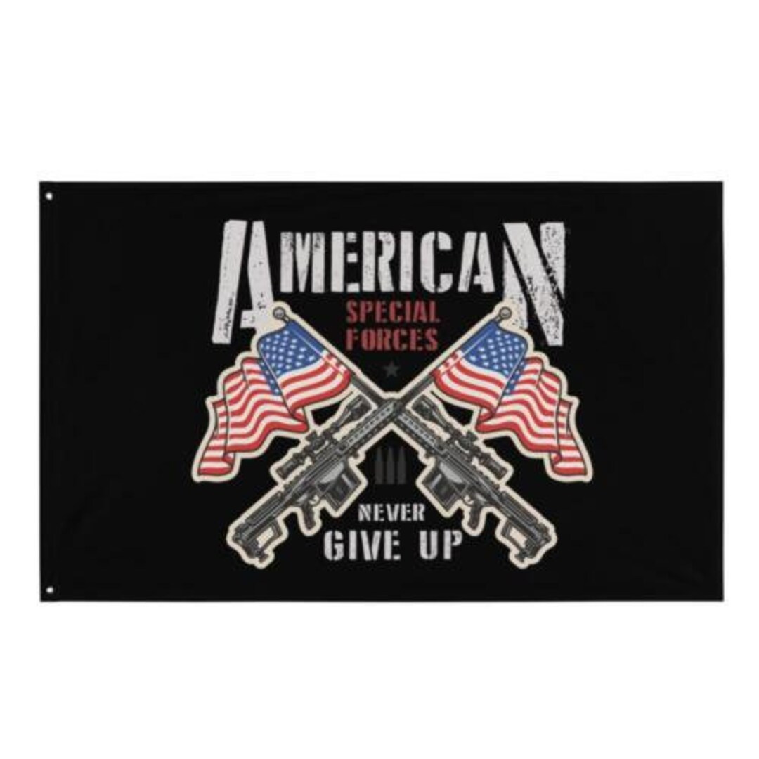American Special Forces - Sublimated Flag - Etsy