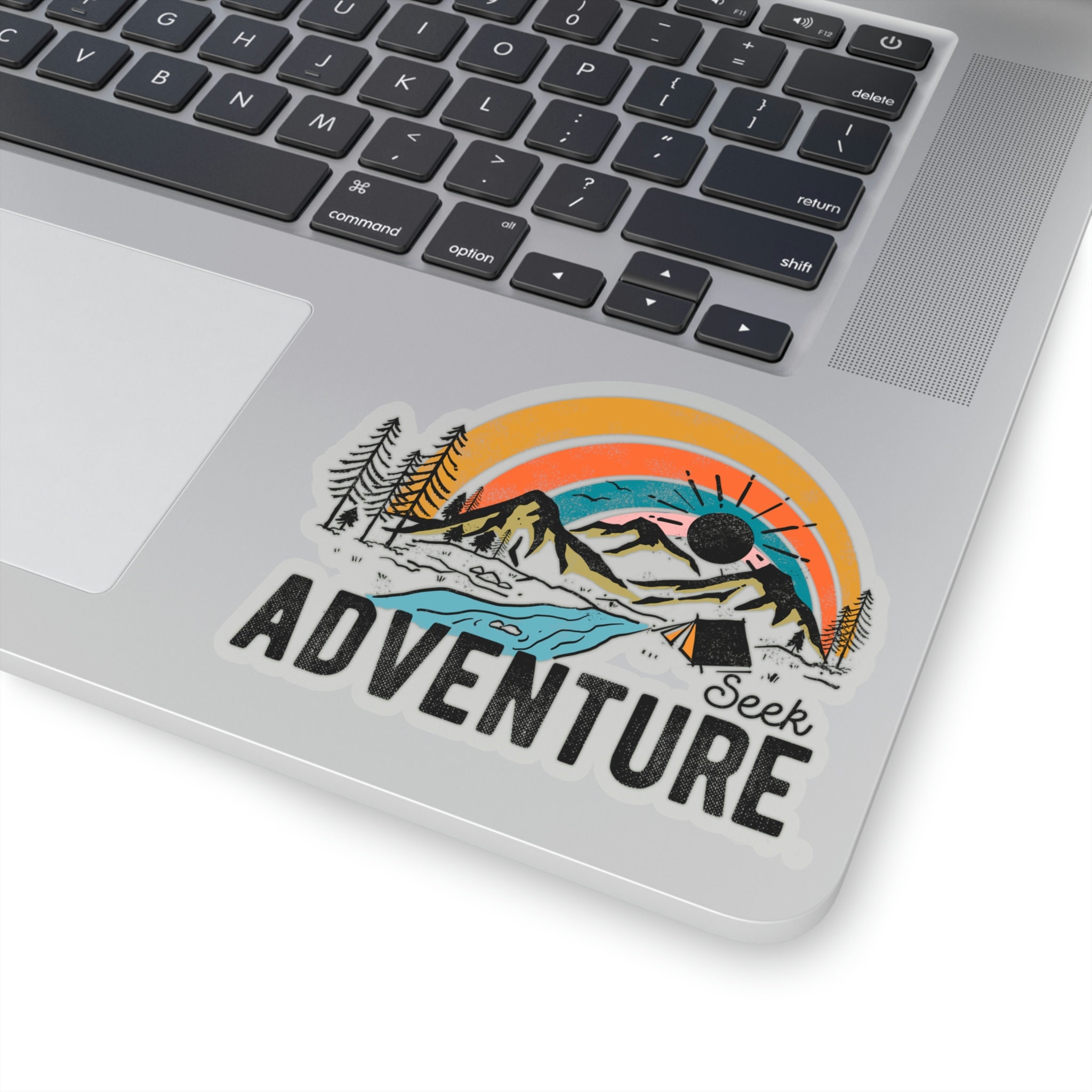 Seek Adventure - Water Bottle Sticker - Adventurer - Wilderness ...