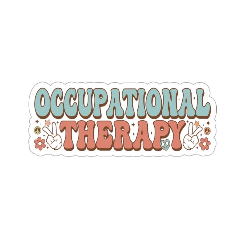 Occupational Therapy Sticker, OT Sticker, Water Bottle Sticker ...