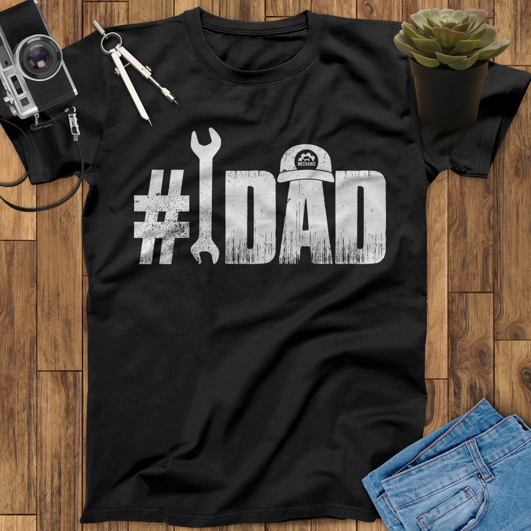 Best Dad Mechanic Shirt, Mechanic Gifts, Gifts for Mechanics, Mechanic ...