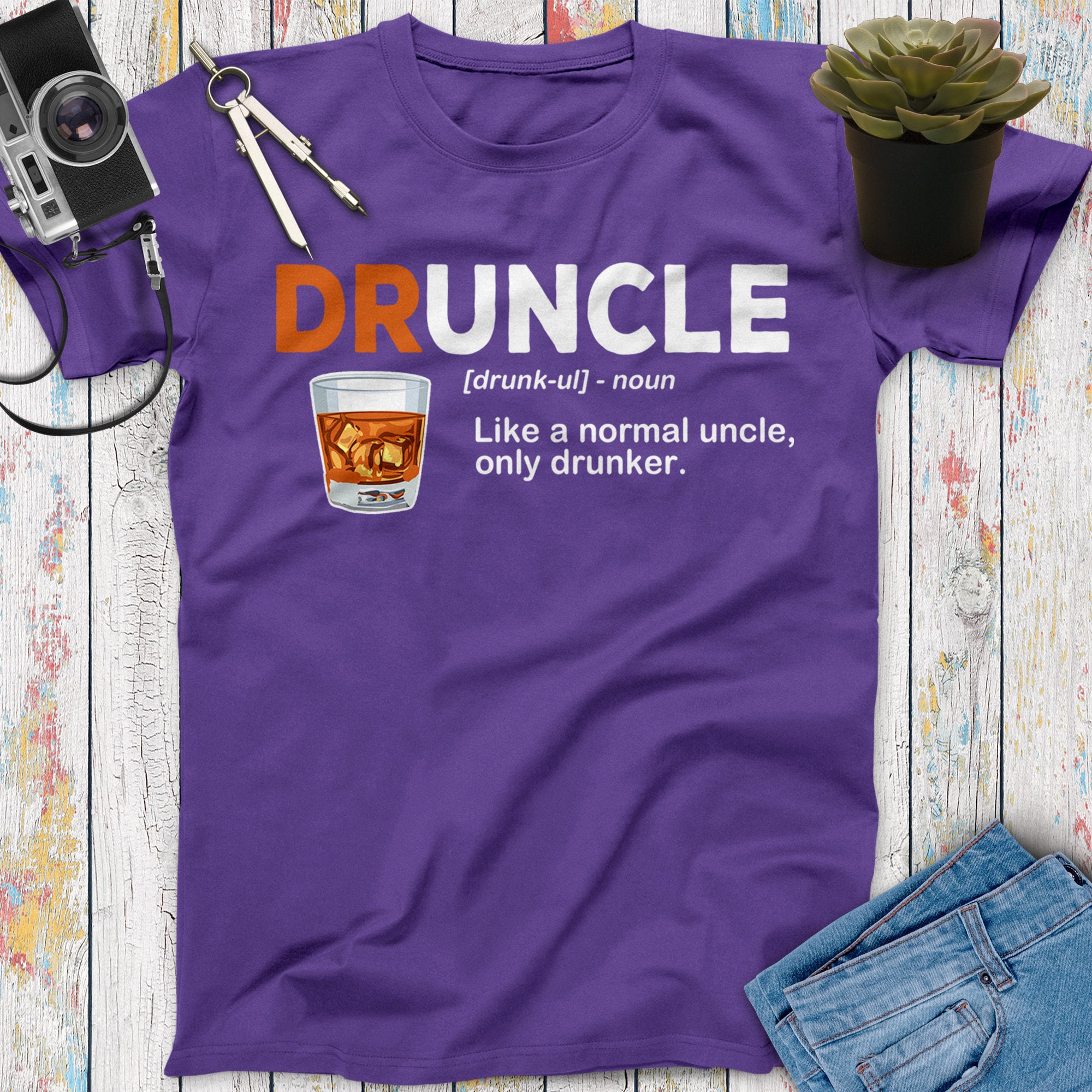 Druncle Drunk Uncle Like A Normal Uncle Only Drunker Funny | Etsy