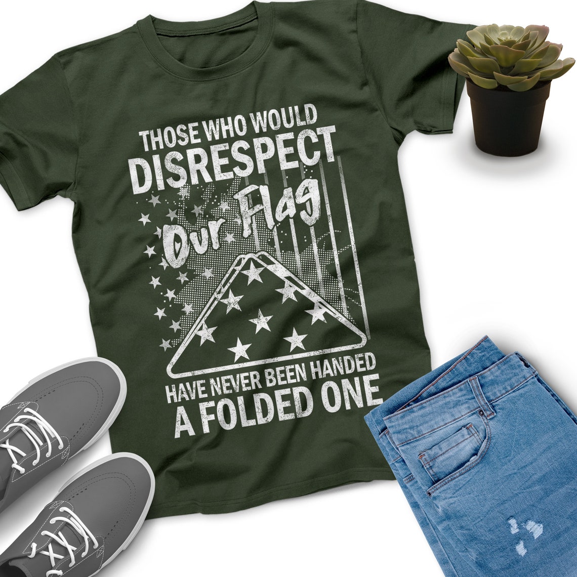 Those Who Would Disrespect Our Flag Have Never Been Handed A - Etsy