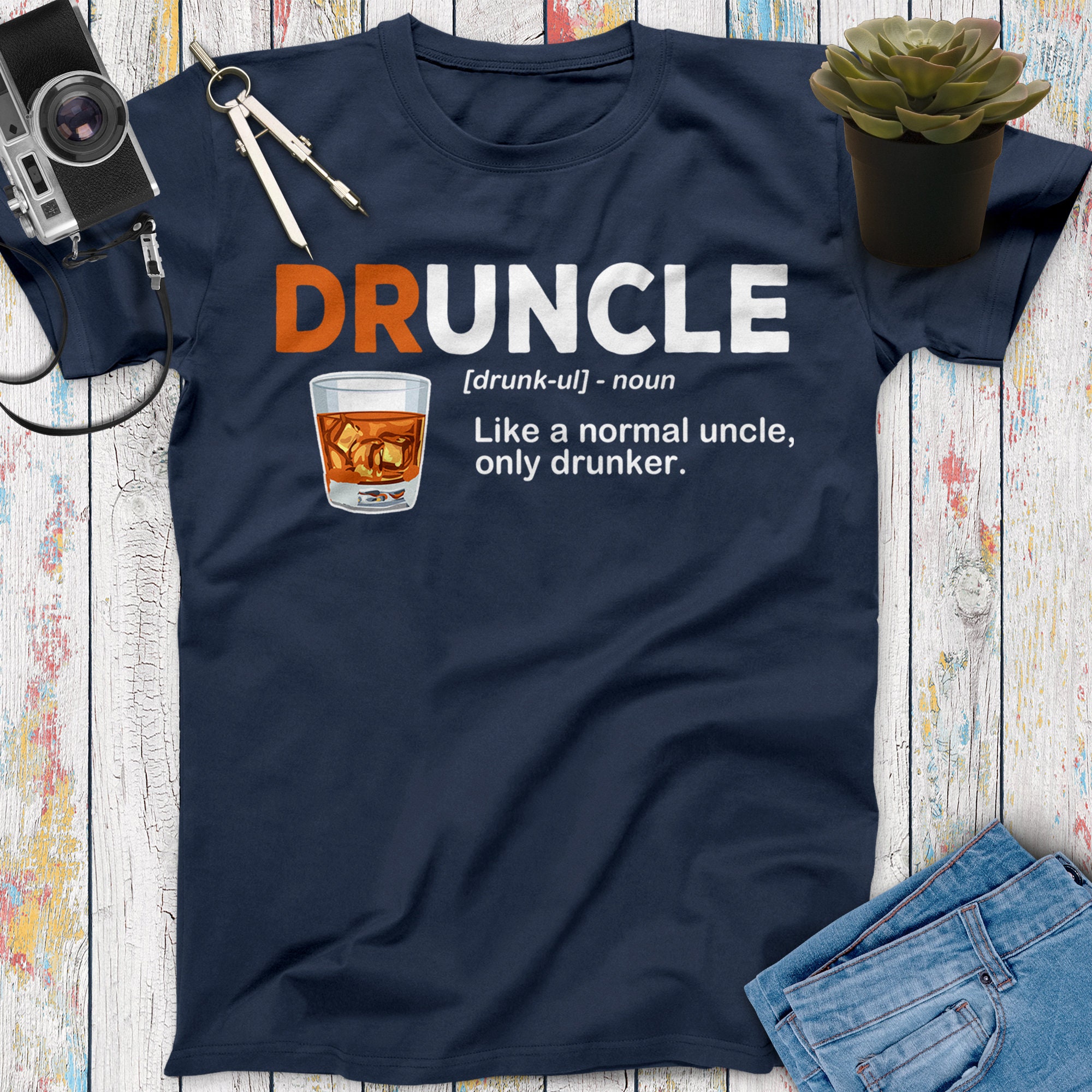 Druncle Drunk Uncle Like A Normal Uncle Only Drunker Funny | Etsy