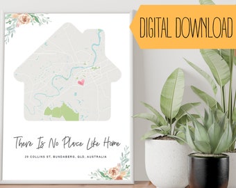 Home Address Map - Etsy