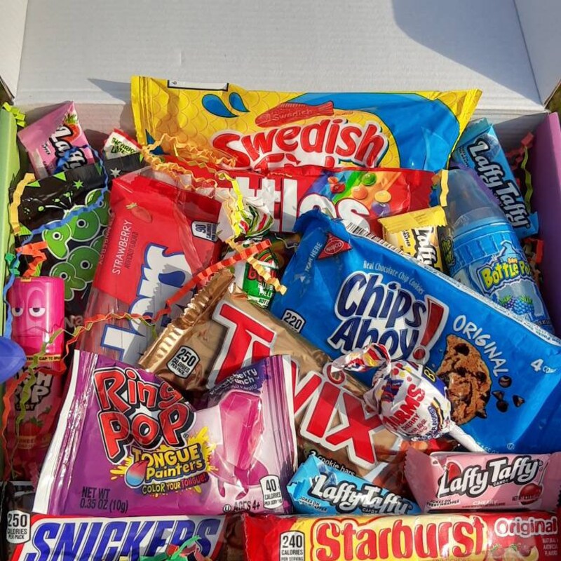 Vegan Candy Box - Etsy