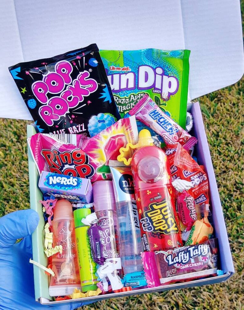 Mystery Sweet Glossy Bundle Candy Box Lip Gloss Candy - Etsy