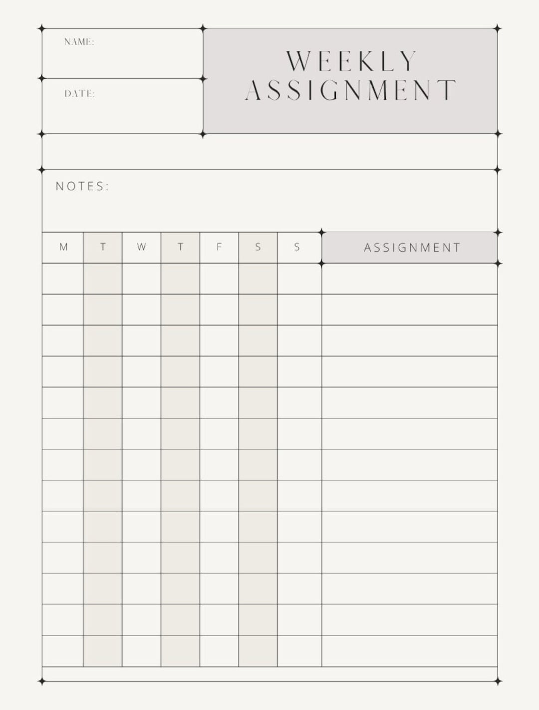 Music Practice Planner Printable | Musician Journal | Piano Violin ...