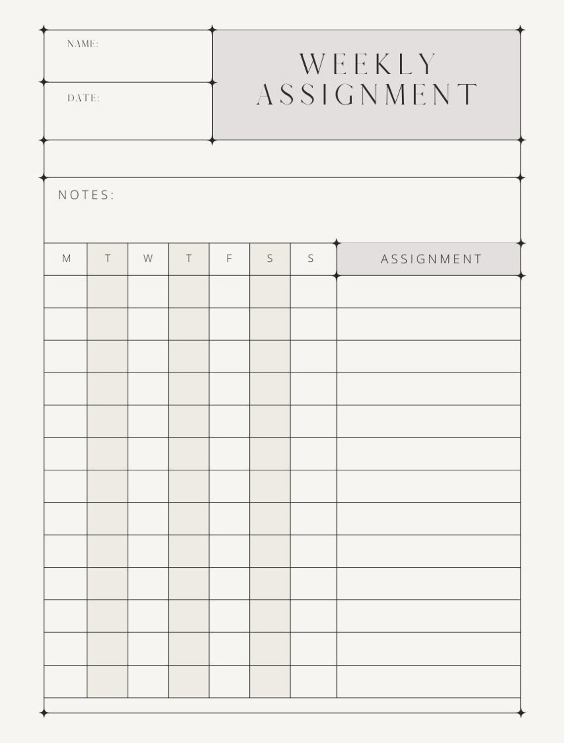 Music Practice Planner Printable | Musician Journal | Piano Violin ...