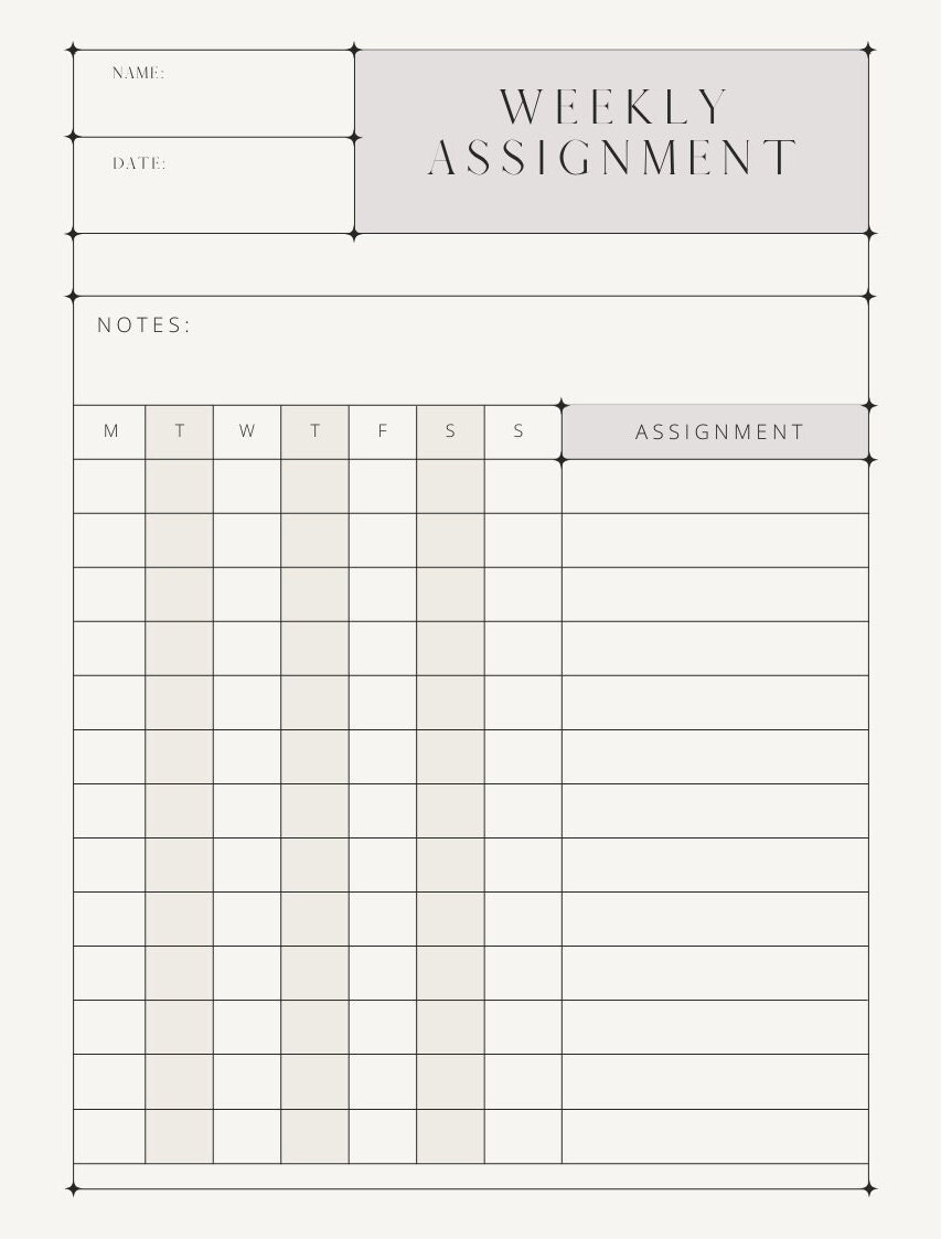 Music Practice Planner Printable | Musician Journal | Piano Violin ...
