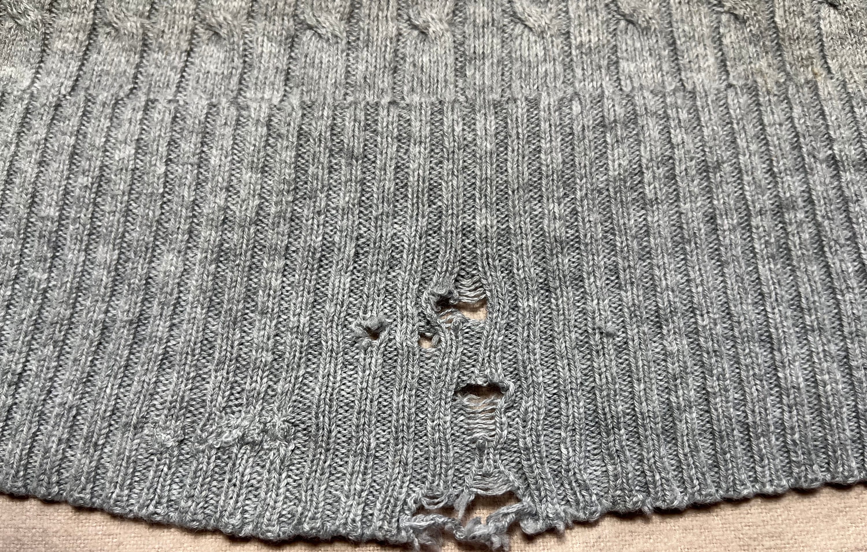 Moth Hole or Damage Repair for Wool, Cashmere and Cotton Sweaters - Etsy