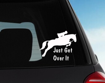 Hunter Jumper Decal - Etsy