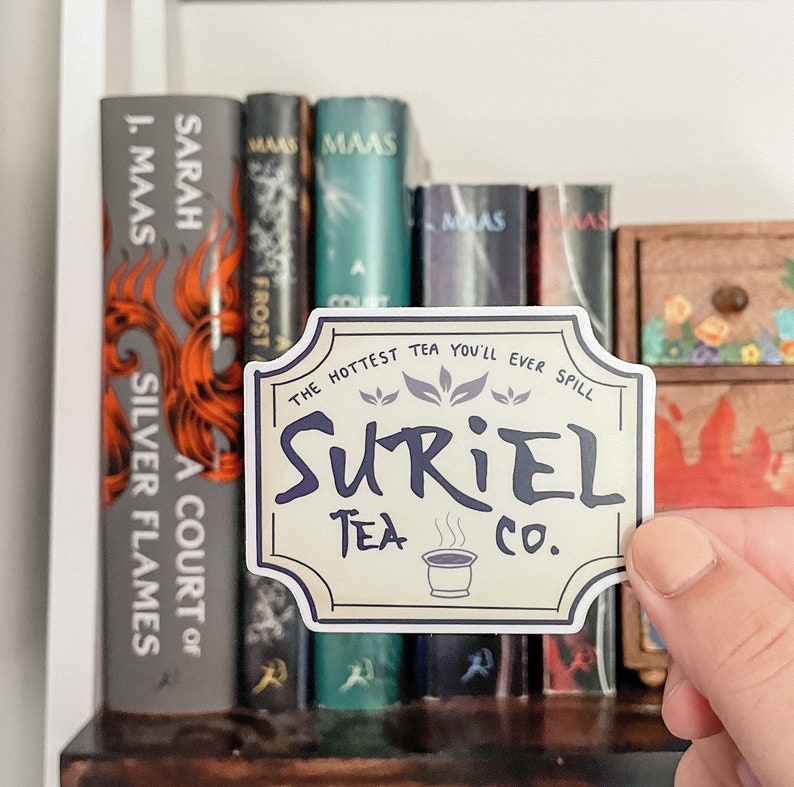 Suriel Tea Co. Sticker ACOTAR Inspired the Suriel A Court - Etsy
