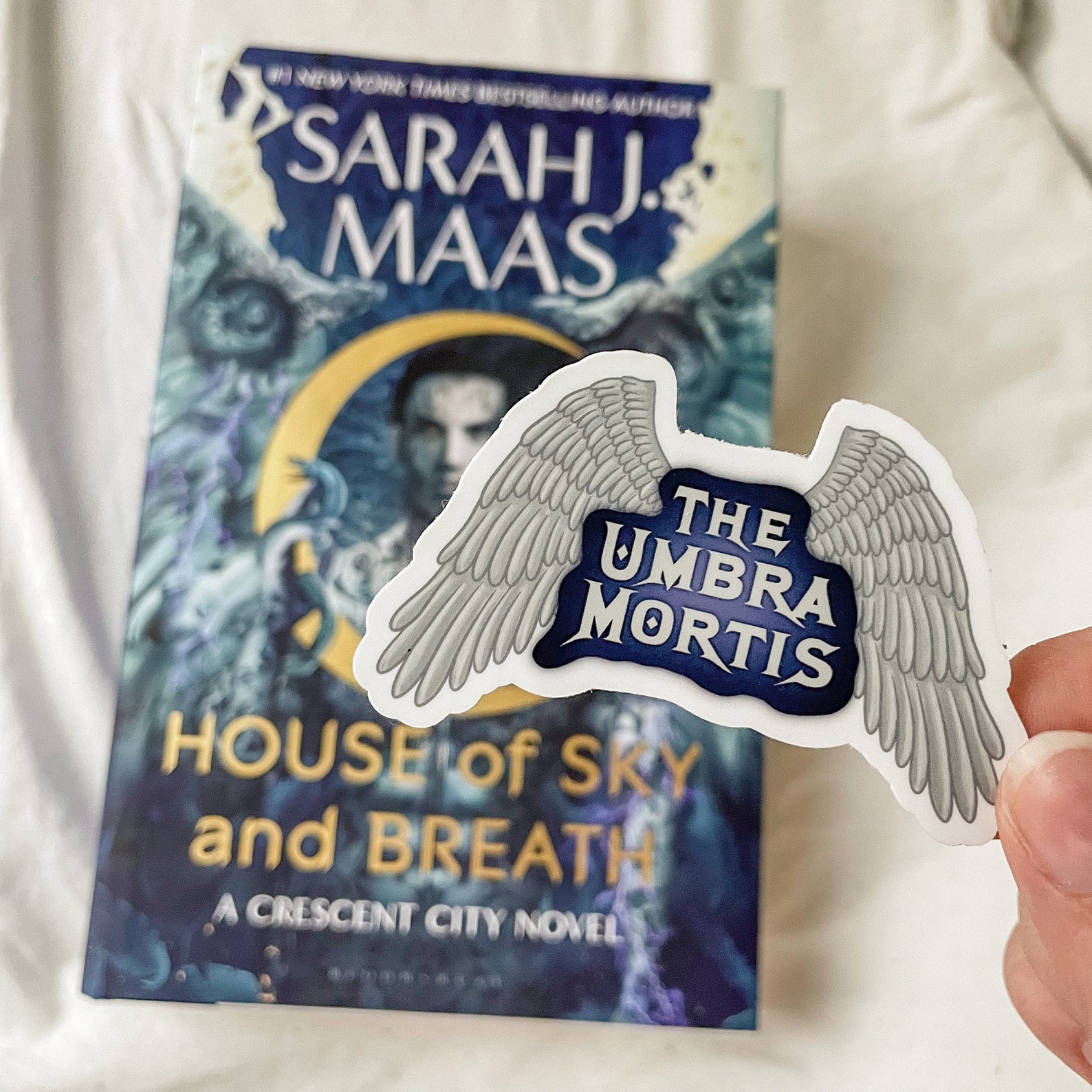 The Umbra Mortis Sticker Crescent City House of Earth and - Etsy