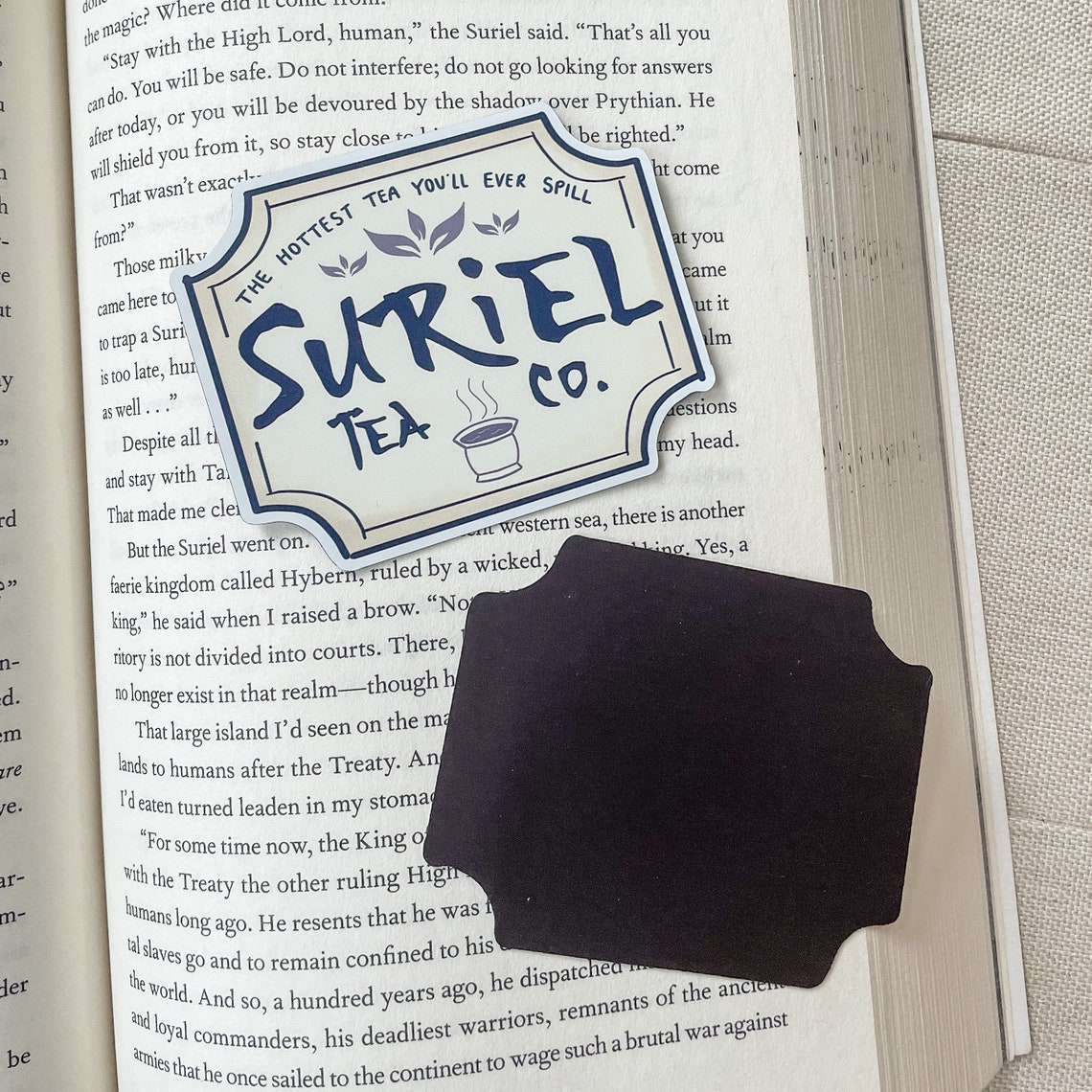 Suriel Tea Co. Sticker ACOTAR Inspired the Suriel A Court - Etsy