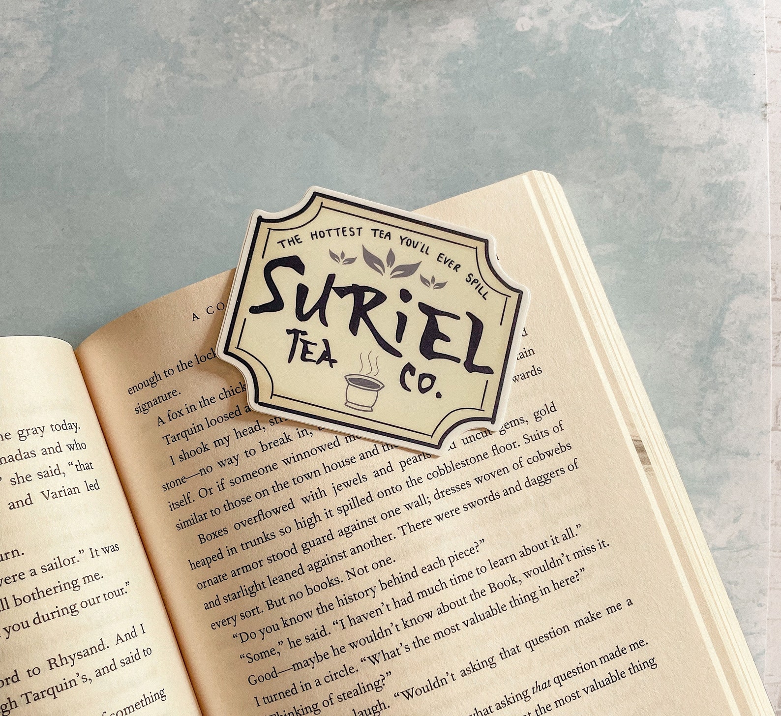 Suriel Tea Co. Sticker ACOTAR Inspired the Suriel A Court - Etsy Canada