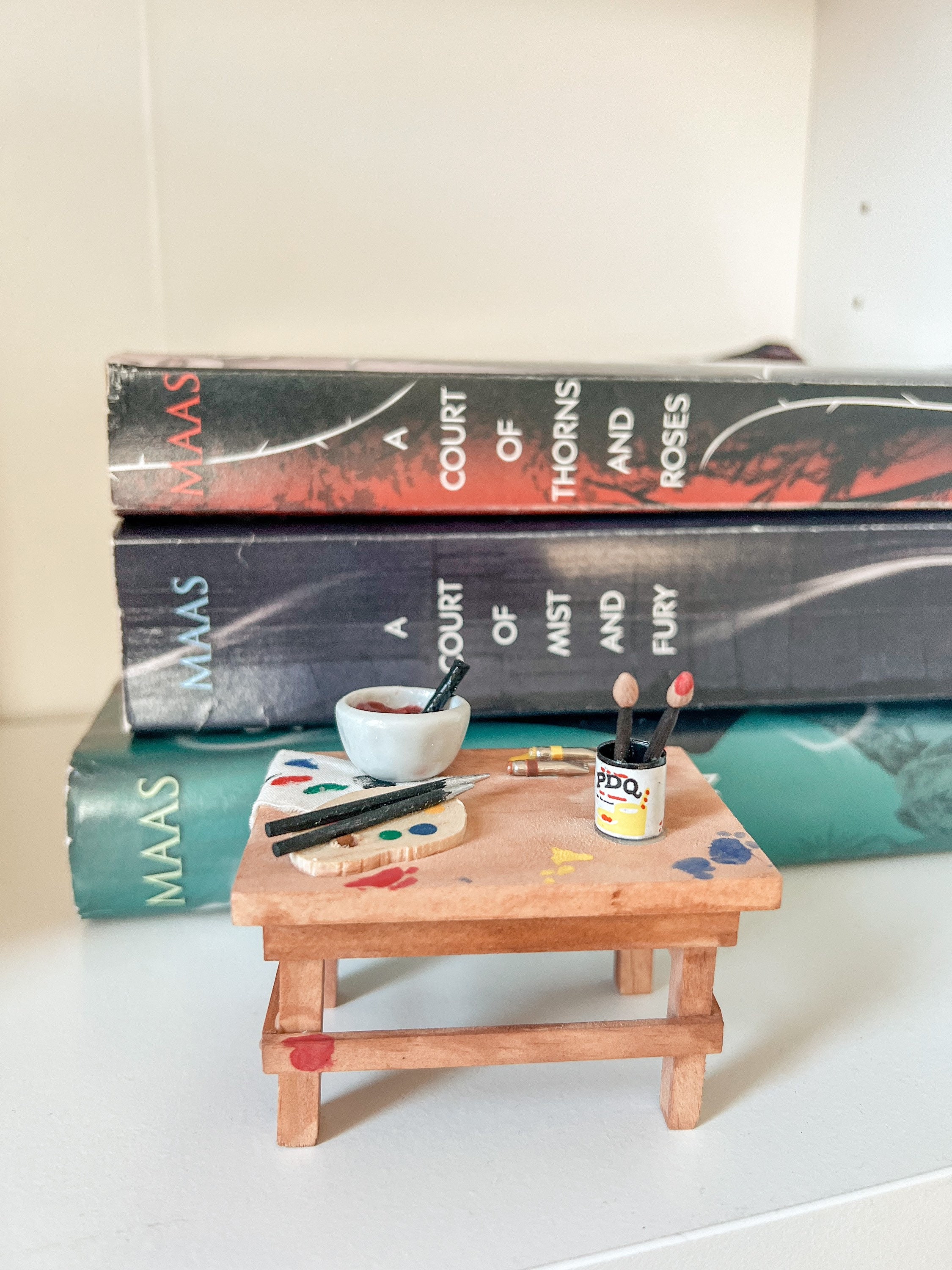 Feyre's Painted Cabin Table ACOTAR Inspired Chapter 55 - Etsy