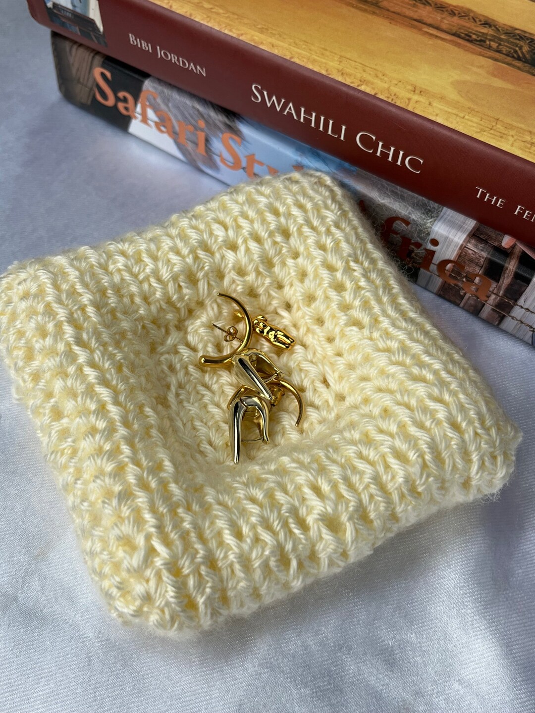 Puffy Crochet Trinkets Tray - Etsy