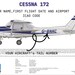 Personalized Cessna 172 First Flight Poster: Aviation Decor (digital ...