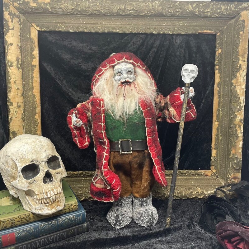 Creepy Santa - Etsy