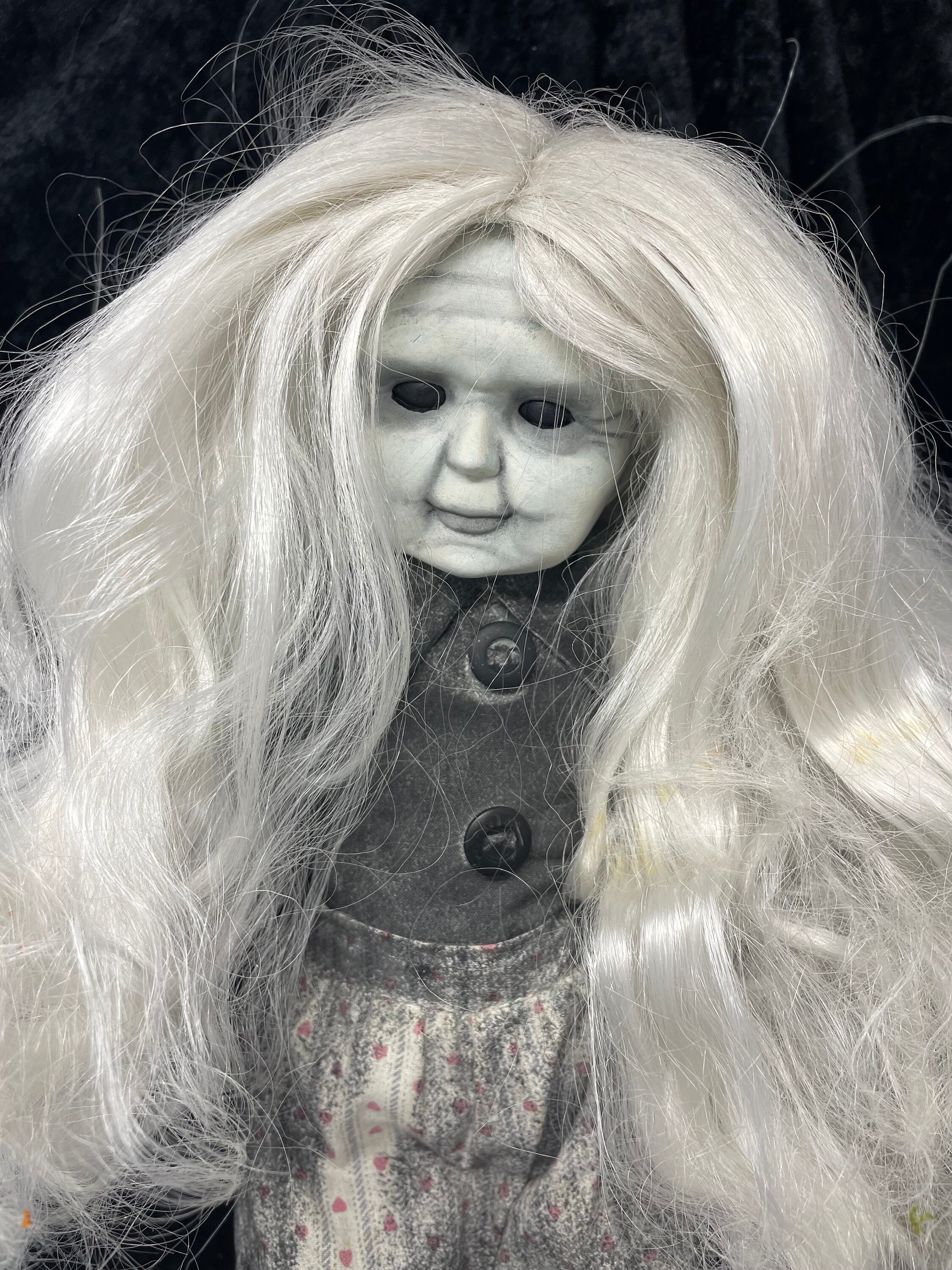 Creepy Nana Porcelain Doll - Etsy