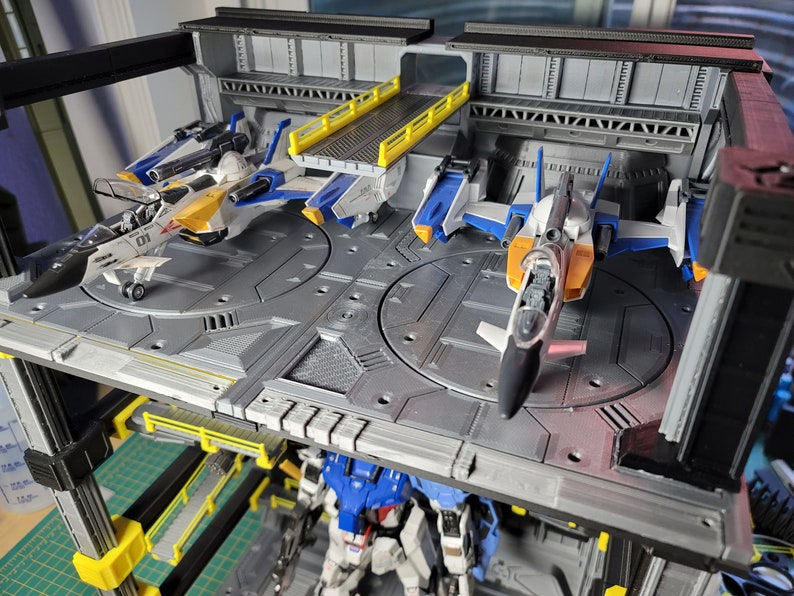 Hangar Base Gunpla Gundam Stackable - Etsy