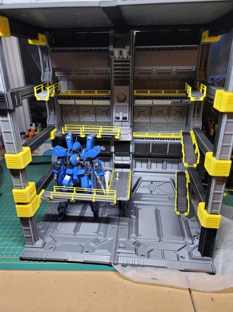 Hangar Base Gunpla Gundam Stackable - Etsy
