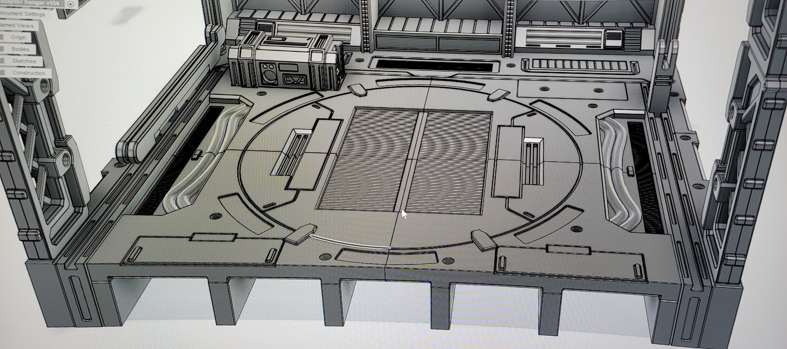 Hangar Repair Station for Mecha, Gundam, Robots. - Etsy