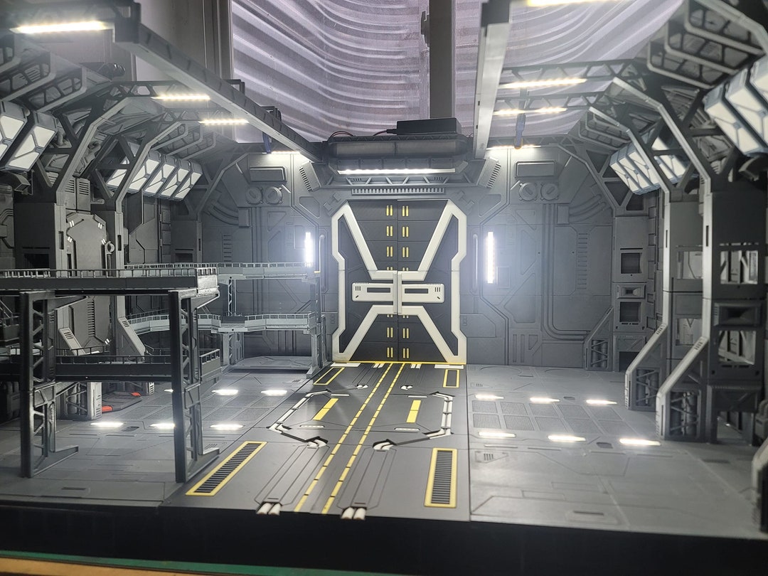 Hangar Base Aft Wall and Middle Floor Option - Etsy