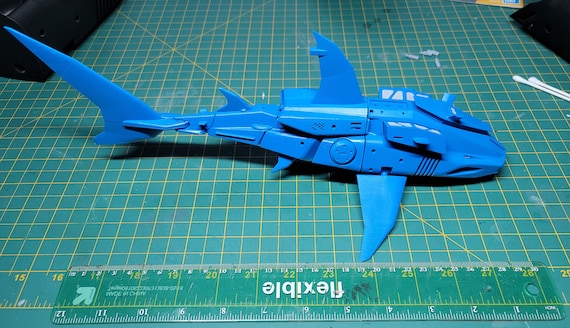 Robot Bull Shark | Etsy