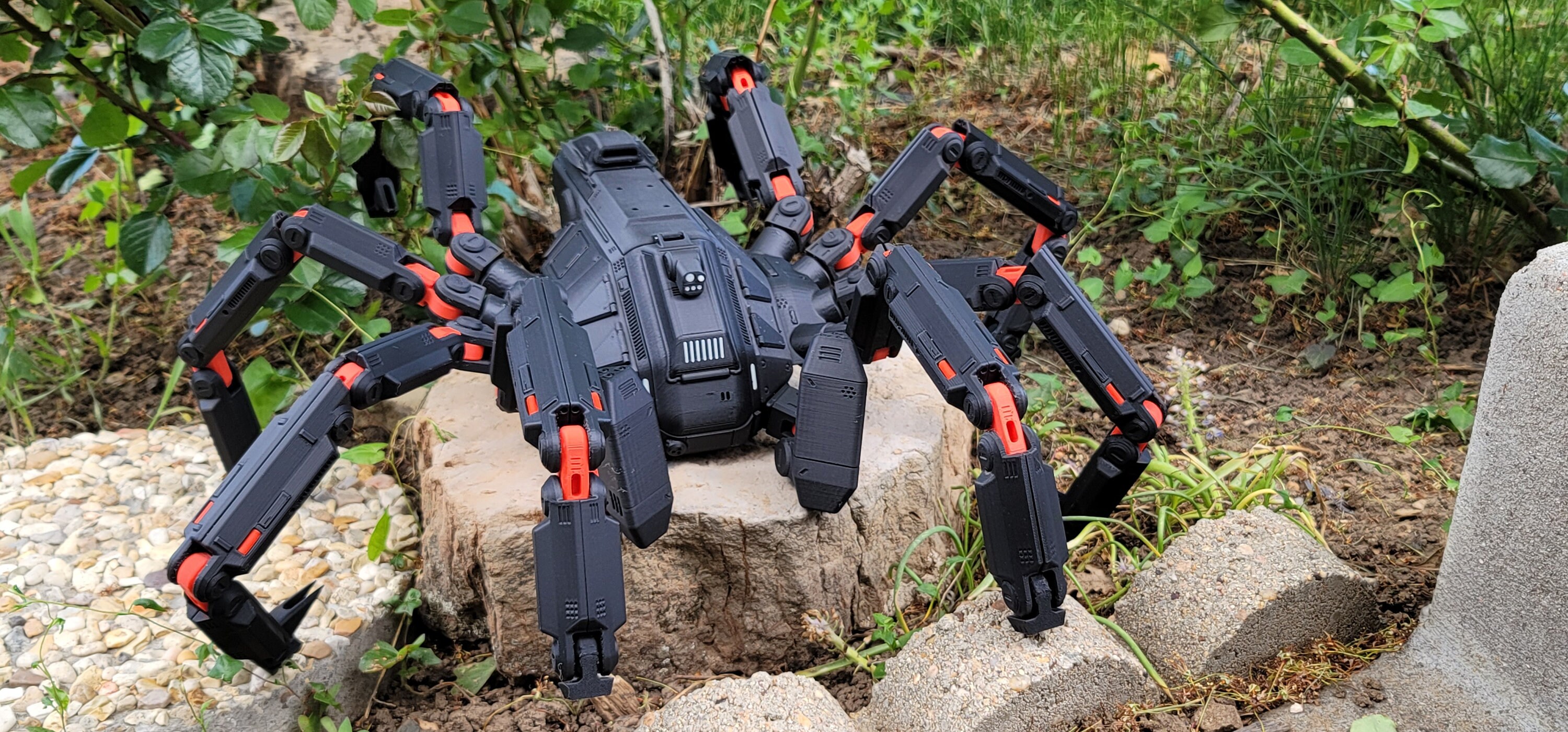 3D Printed Articulating Spider Mech. - Etsy